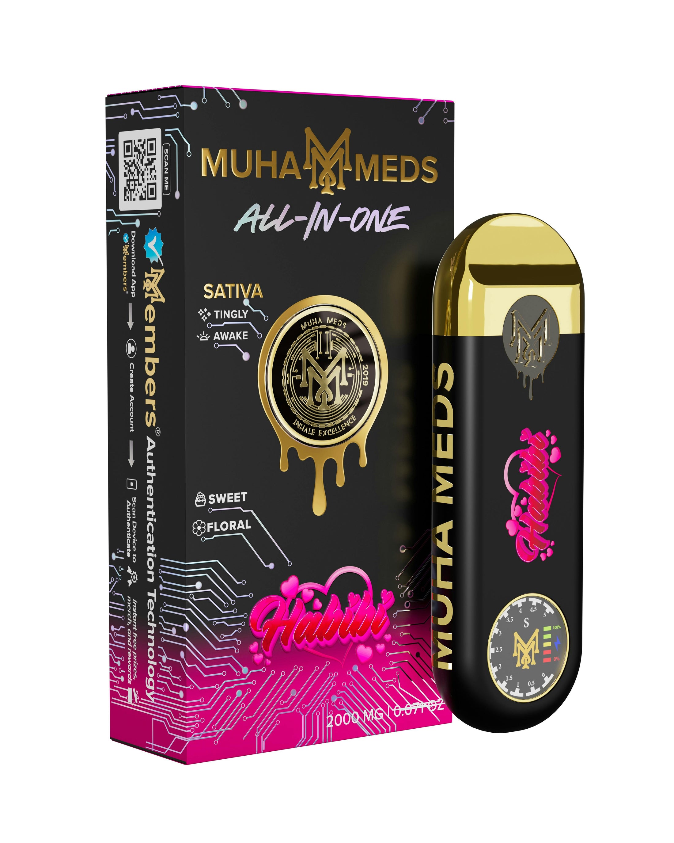 Muha Meds GEN 3 - 2g Disposable - SALE – Smoked Out