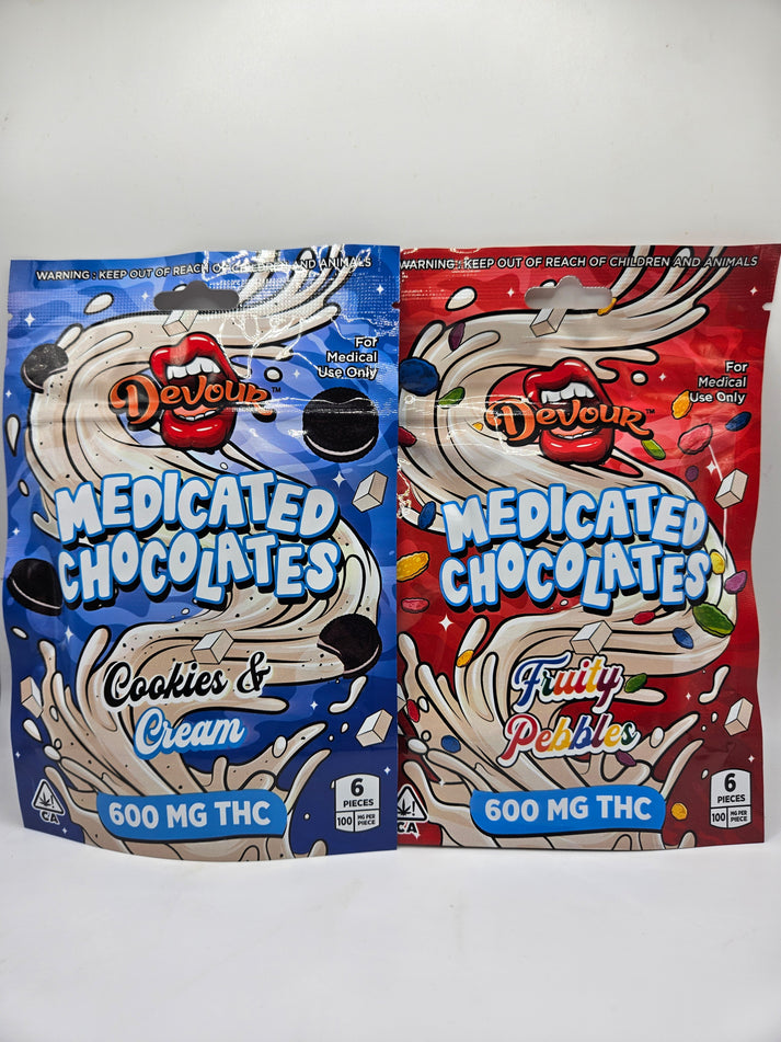 Devour 600mg Medicated Chocolate – Smoked Out